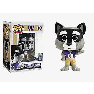 Funko Pop College: University of Washington - Harry The Husky Vinyl Figurine #43280