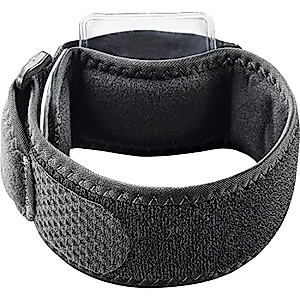 ACE Sport Tennis Elbow Strap, Adjustable, Black, 1/Pack