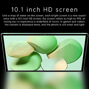 10.1 inch X5 Pro Tablet, 4+32G Full Screen Tablets with Dual SIM Card Slots, Android 8, 1280x800 HD, WiFi, Bluetooth, GPS, 2MP/5MP Camera (Blue)