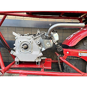 Pinkhatcat Engine Motor Mount Plate Riser square tube 1" x 1" For 4-7 HP engines with 3-1/8" center spacing For Predator 212cc 196cc Go Kart Mini Bike For Coleman Powersports CT200U CT200U-EX BT200X