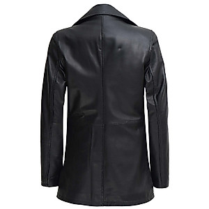 Decrum DISC Women Leather Car Coat | [1314354] Super Ntrl Coat, L