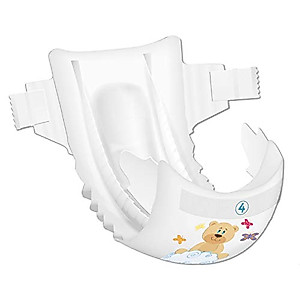 Bambo Nature Baby Diapers Classic, Size 4 (15-40 Lbs), 30 Count