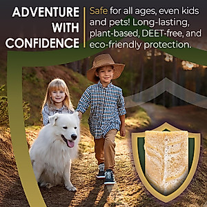 Blue Moon Elise Ain't Buggin Me Citronella Bar Soap for Men and Women, Natural Handmade Soap with Pure Citronella Essential Oils, Soap Bar for Camping and Outdoor Activities