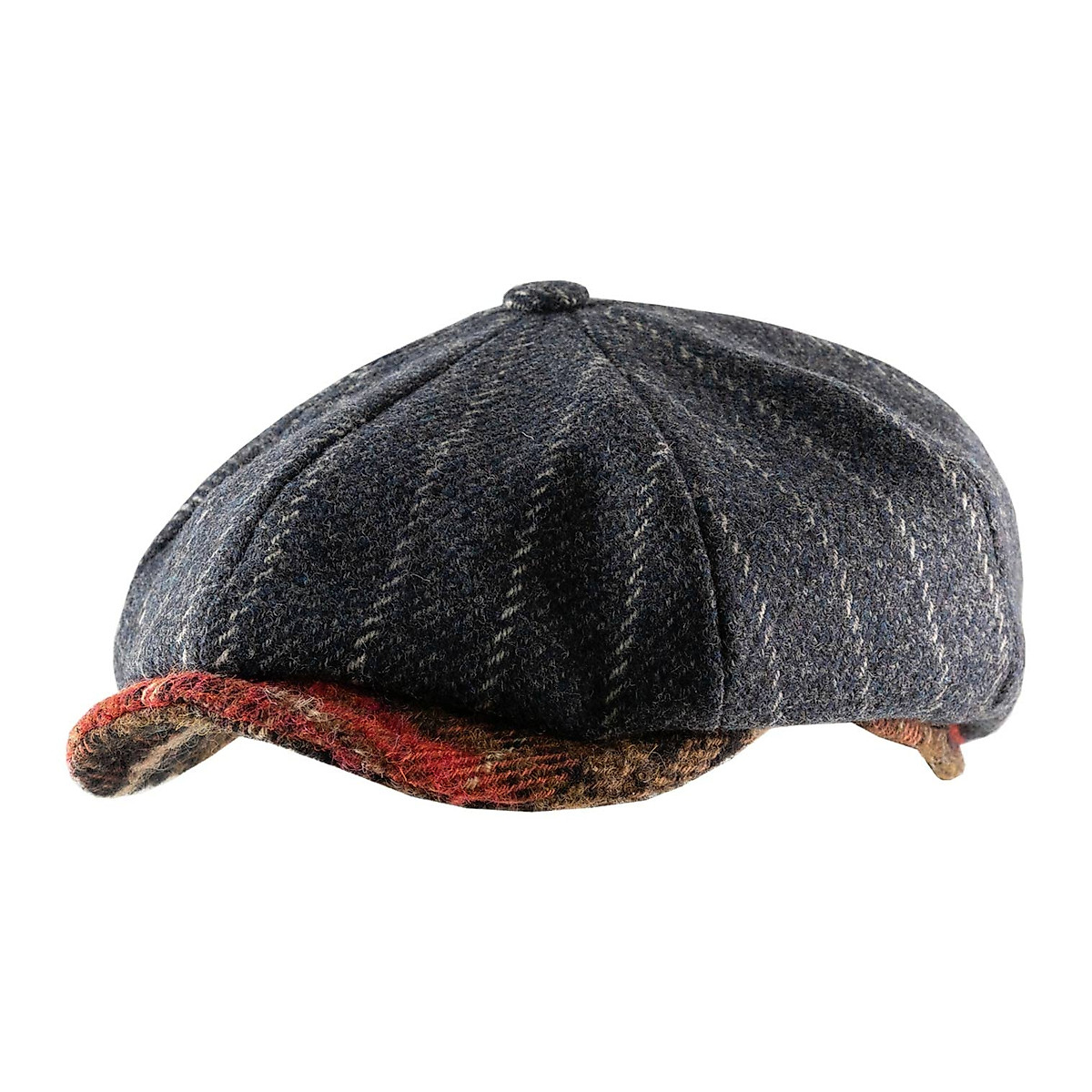 Alfonso D'Este Leonardo Newsboy Cap Size 59 Cm Bleu