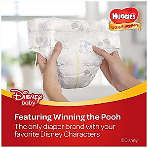 Huggies Little Snugglers Baby Diapers, Size 4, 144 Count, Unisex-Babies