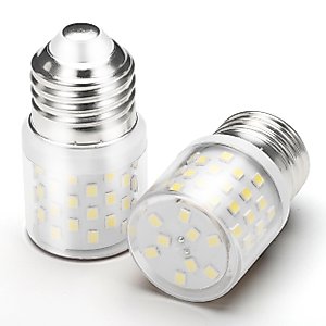 KEI D34L Refrigerator Bulb AC100-265V Replacement 3.5W LED Appliance Light Bulb 4W Equivalent 40W-60W E26 Medium Screw Base Daylight White 5000K for Frigid-aire Ken-More Fridge Freezer Bulb, 2 Pack