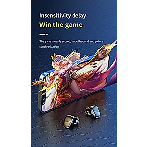 Bluetooth Headphones V5.3 Wireless Earbuds 48HRS Standby Battery Life with Wireless Charging Case & LED Power Display Deep Bass IPX7 Waterproof Earphones Microphone Stereo Headset for iPhone & Android