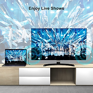 CableCreation 3.5ft 3.5mm to RCA Cable, Stereo Y Splitter Cord for Echo Dot, Smartphone, MP3, Tablet, Speaker, HDTV