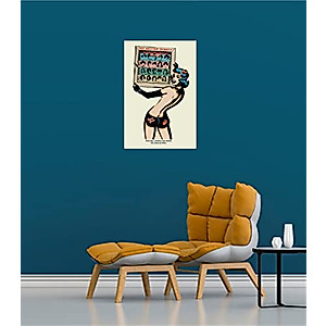 Buyartforless Rolling Stones Some Girls 1978 36x24 Music Art Print Poster, Multicolor