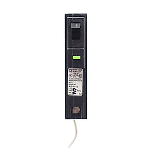 SCHNEIDER ELECTRIC 120-Volt 15-Amp HOM115AFI Miniature Circuit Breaker 120V 15A