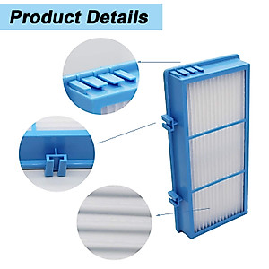 IOYIJOI Filter Replacement for Holmes Aer1 Series, Replacement Parts # HAPF300AH-U4R, HAP242-NUC (4 Filter Replacement + 8 Booster Pre Filter)