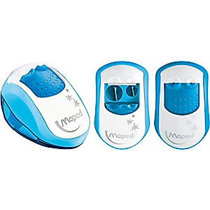 Maped Clean 2 Hole Pencil Sharpener, Assorted Colors (030249)