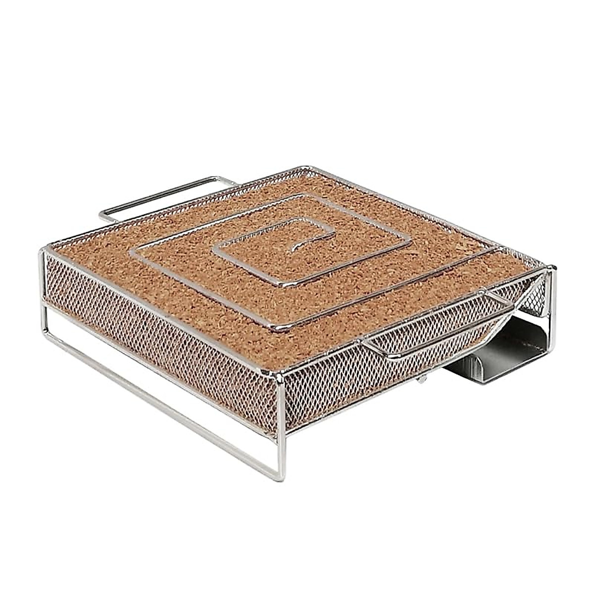 Joyagrill 8'' Cold Smoke Generator spiral square, More Durable with thicker material, Perfect Idea for Hot or Cold smoking with smoking dust on BBQ Grill and Smoker, Cold smoking time up to 4-7 Hours