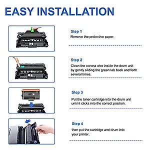 DR820 DR 820 Drum Unit Compatible for Brother DR820 DR-820 DR 820 for HL-L6200DW MFC-L5850DW MFC-L5900DW MFC-L6700DW MFC-L5800DW MFC-L5700DW HL-L5200DW HL-L5100DN Printer (Black)