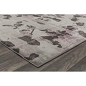 CosmoLiving by Cosmopolitan Anne Area Rug, Pink Elegance