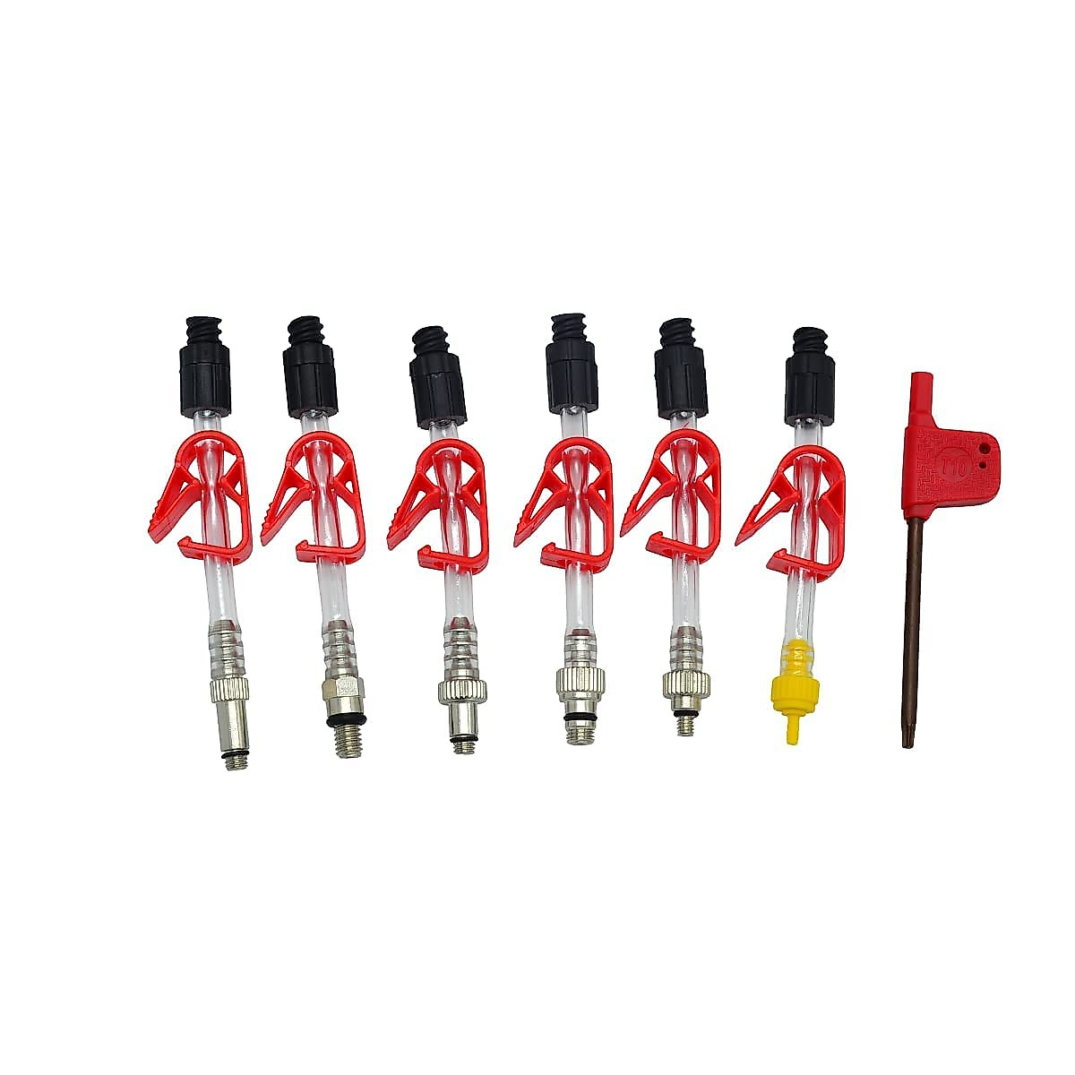 CYCEARTH Bicycle Brake DOT Oil Bleed Kit for Avid Sram Code 5 R Juicy Ultimate Elixir Formula Hayes Bngal Hope Quad Hydraulic Disc Tools …