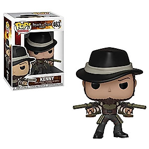 Funko Attack on Titan - Kenny Ackerman Pop! Vinyl Figure (Bundled with Compatible Pop Box Protector Case)
