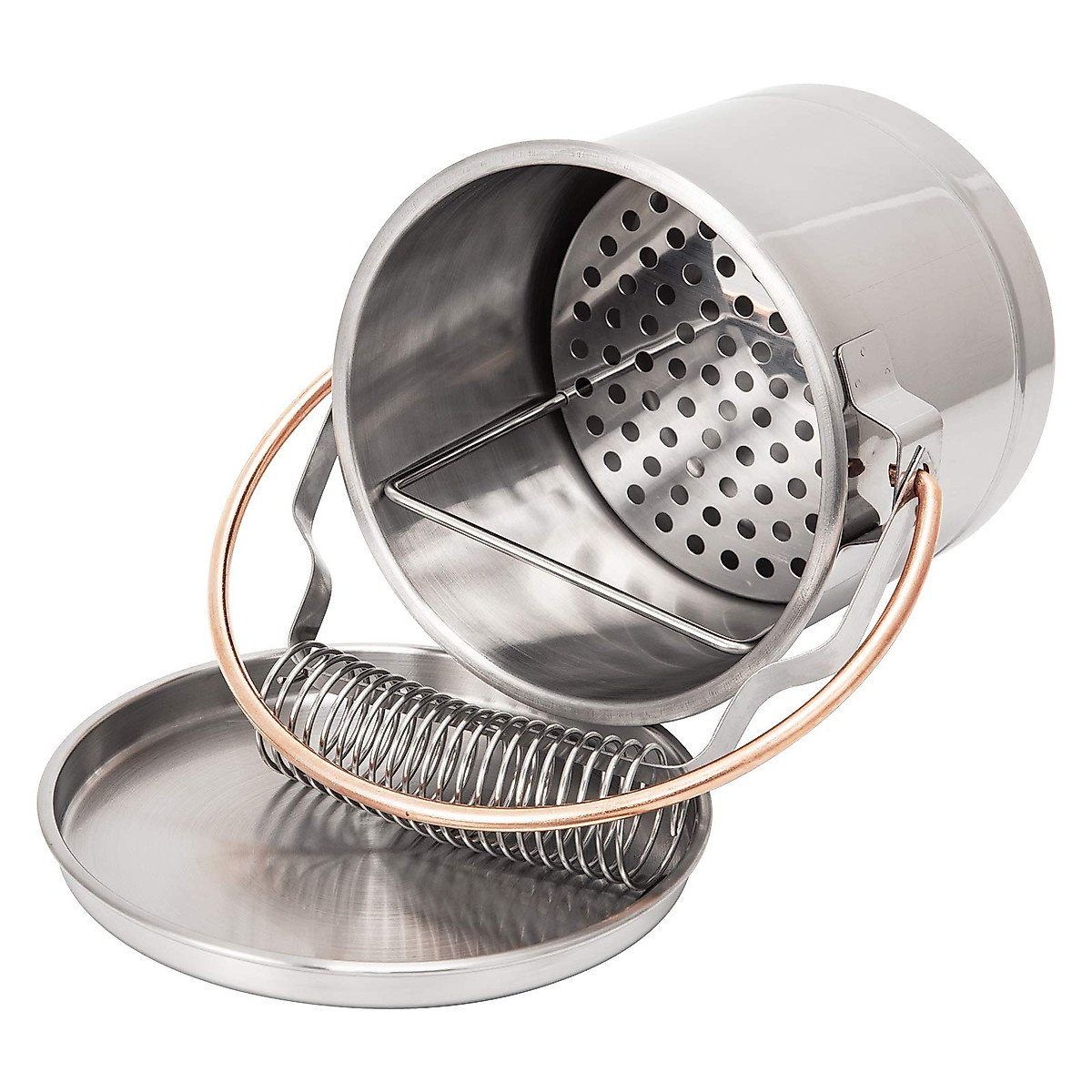 MyLifeUNIT Paint Brush Cleaner, Paint Brush Holder with Large Capacity Wash Tank and Removable Screen