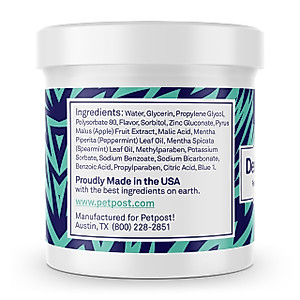 Petpost | Dental Wipes for Dogs - Bad Breath and Tooth Buildup Remover - Presoaked Pads in Natural Tooth Cleaning Solution 100 ct.