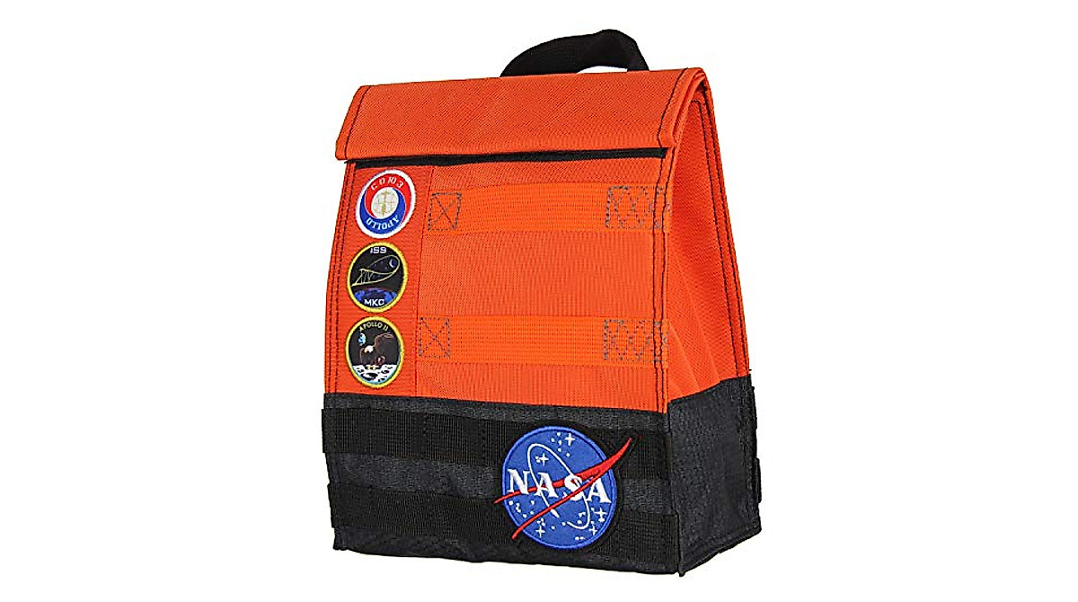Official NASA Orange Space Suit Insulated Lunch Bag