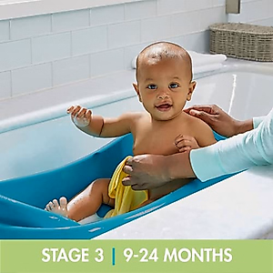 The First Years Sure Comfort Deluxe Newborn to Toddler Tub, Teal