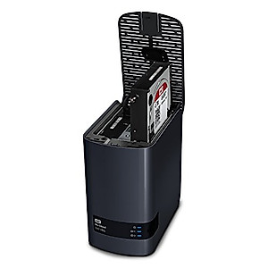 Western Digital My Cloud 28TB EX2 Ultra 2-Bay NAS, Black