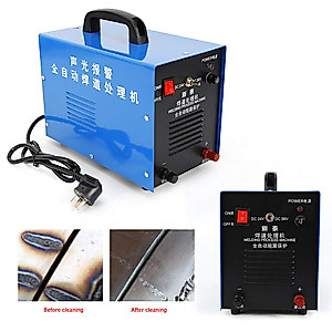 RANZHIX 110V 60Hz Welder Seam Cleaning Machine, Professional Stainless Steel Weld Bead Polishing Machine