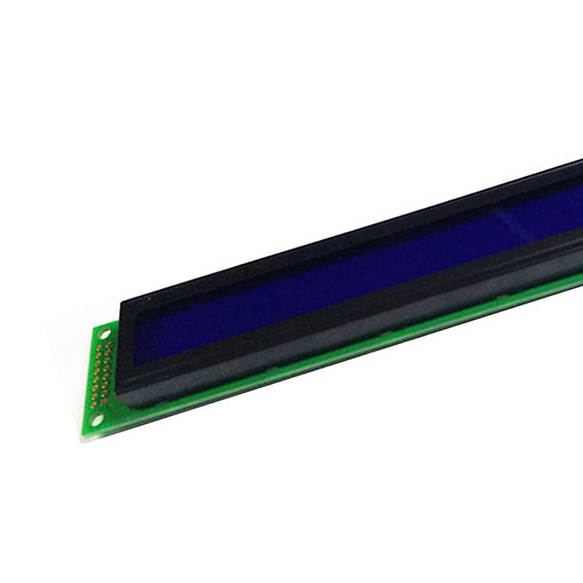 SaiDian 1Pcs HD44780 40x2 4002 LCM Character LCD Display Module 5V White on a Blue Background