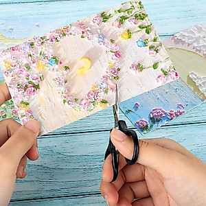 3Pcs Small Scissors All Purpose Craft Scissors Mini Detail Craft Scissors Stainless Steel Scissors with Protective Cover Precision Straight Fine Tips Design for Paper Cutting,Scrapbooking