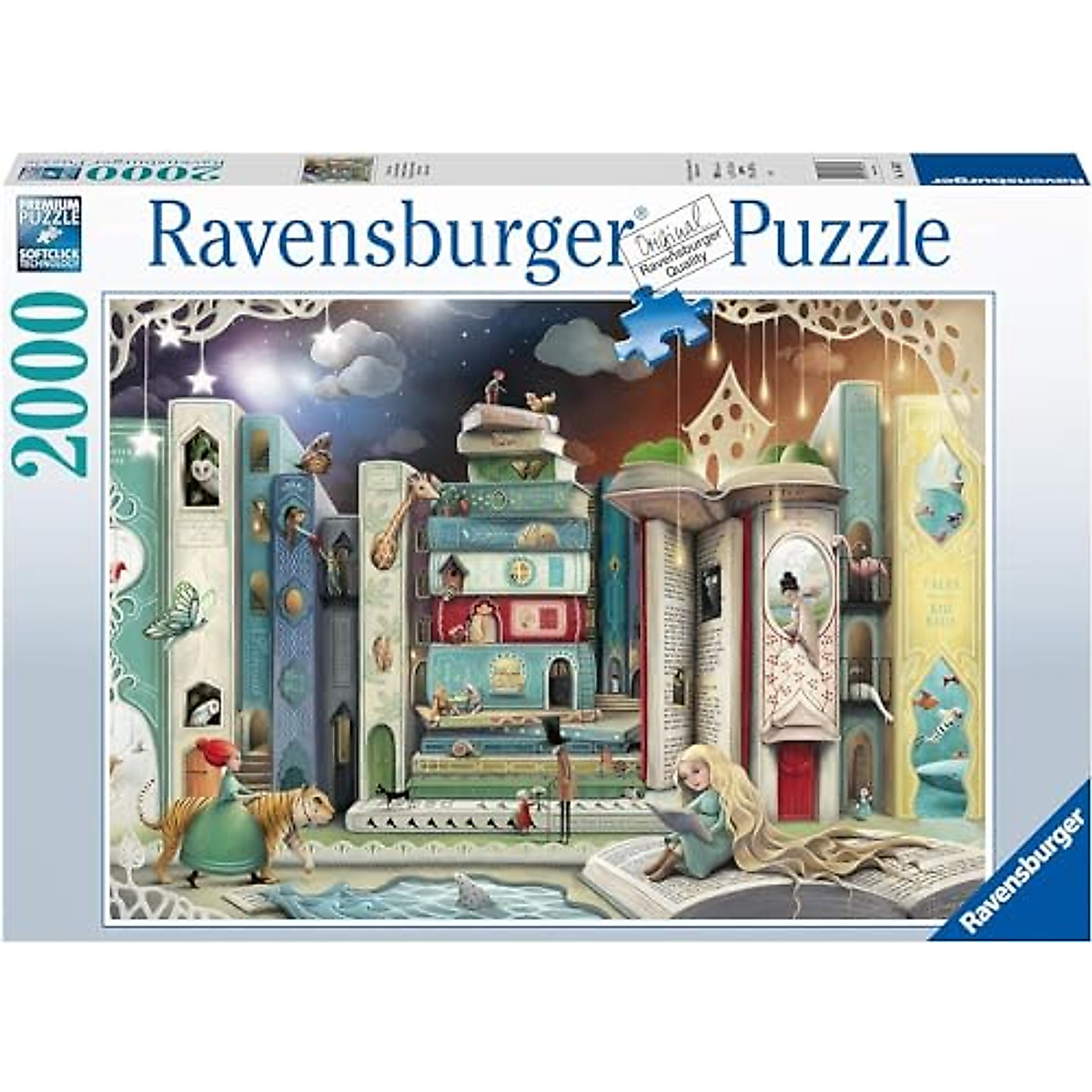 Ravensburger 16463 Novel Avenue 2000 Piece Puzzle for Adults - Every Piece is Unique, Softclick Technology Means Pieces Fit Together Perfectly