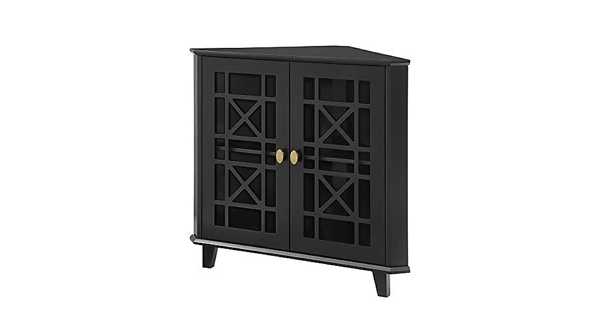 Ronne 2 Door Corner Accent Table - Walker Edison