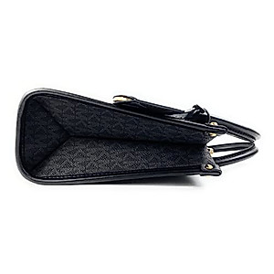 Michael Kors Mirella Small Tote Crossbody Bag in Black Signature