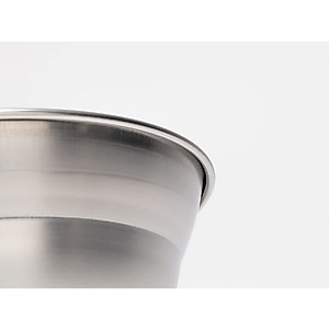 Snow Peak Tableware Bowl Small, TW-030, Stainless Steel, Lightweight for Camping Everyday Use, Made in Japan, Lifetime Product Guarantee,Medium