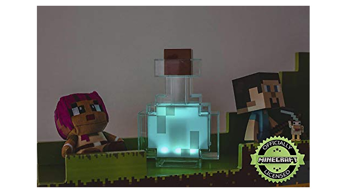 Minecraft Potion Bottle Light - Color-Changing LED Night Light
