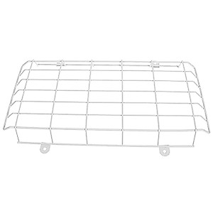 SEWOART Exit Light Exit Sign Wall Cover Wire Exit Sign Cage Emergency Light Damage Stopper Safely Exit Sign Protective Cage Tinsel Electric Wire Exit Sign Light Protective Guard Iron White