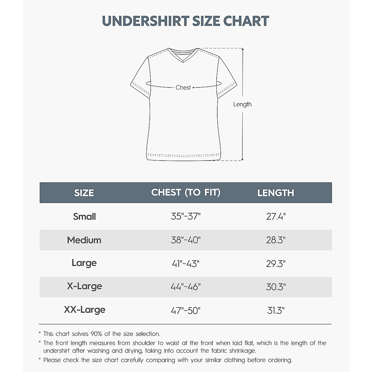 DAVID ARCHY Men's Undershirt Bamboo Rayon Moisture-Wicking White T-shirts Stretch V-neck Tees for Men, 3-Pack (XXL, White)