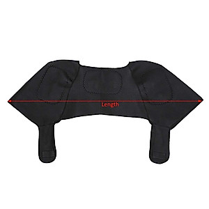 1pcs Heating Pad Self-Heating Shoulder Pad Shoulder Wrap Heating Pad Shoulder Support Strap Heated Shoulder Neck Pad Heated Shoulder Wrap Breathable Shoulder Cover