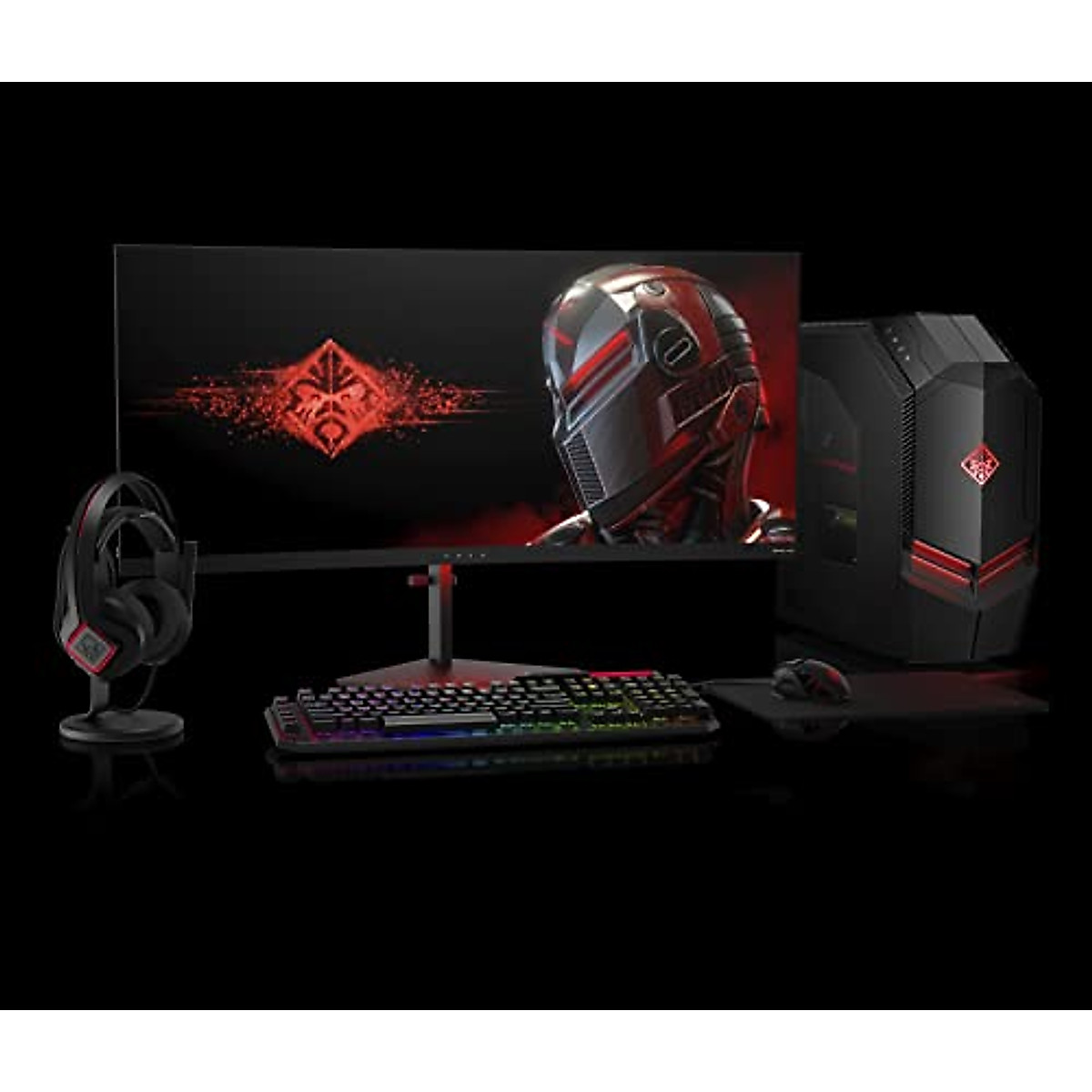 OMEN by HP Wired USB Gaming Reactor Mouse (Black/Red)