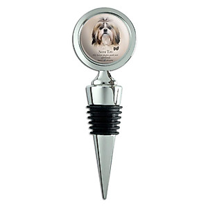 Shih Tzu Dog Breed Wine Bottle Stopper