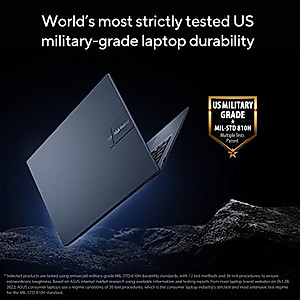 ASUS Vivobook 15 Laptop, 15.6” FHD (1920 x 1080) Display, Intel Core i3-1215U CPU, Intel UHD Graphics, 8GB RAM, 128GB SSD, Windows 11 Home in S Mode, Quiet Blue, F1504ZA-AS34