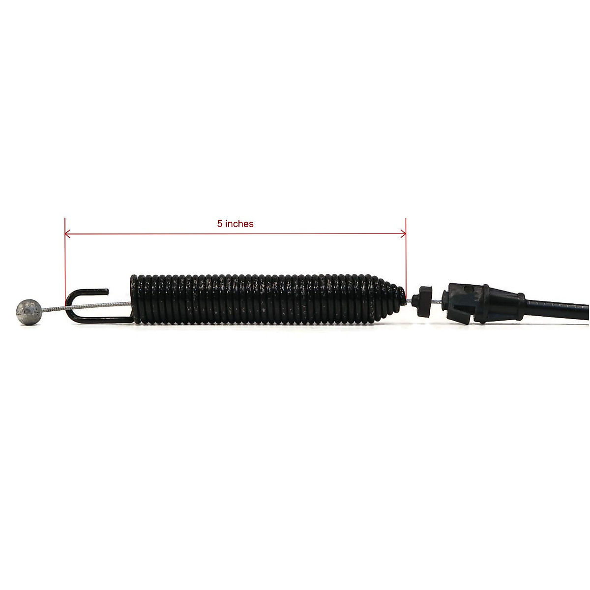 Compatible Clutch Cable with Spring Replacement for 408319, 532435110, 532408319