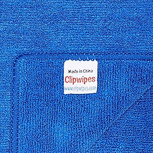 Greens Towel 3 Pack Golf Towel Set for Golf Bags with Clip, Plush Microfiber Nap Fabric, 16x16, The Original, Multiple Colors