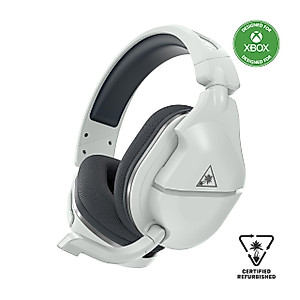 Turtle Beach Stealth 600 Gen 2 USB Wireless Amplified Gaming Headset - Licensed for Xbox Series X|S, & Xbox One - 24+ Hour Battery, 50mm Speakers, Flip-to-Mute Mic, Spatial Audio – White (Renewed)