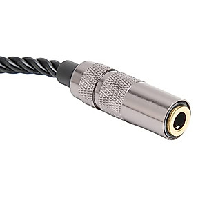 Headphone Adapter Cable, Gold Plated Connector, 4.4MM Balanced Male to 3.5MM Stereo Female, OFC Core Anti Interference Suitable for NW ZX507 DMP Z1 NW ZX300a