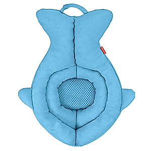 Skip Hop Baby Bath Tub, Newborn Softspot Sink Bather, Moby, Blue