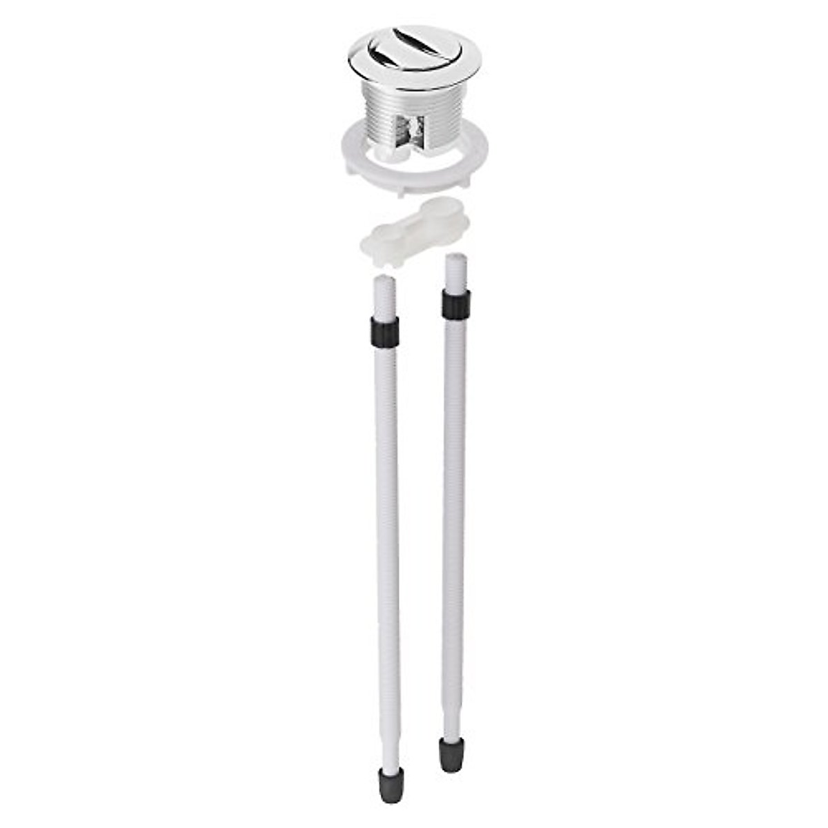 KOHLER 1266856-CP 38m Push Button Actuator Kit Part, 1 Count (Pack of 1), Polished Chrome