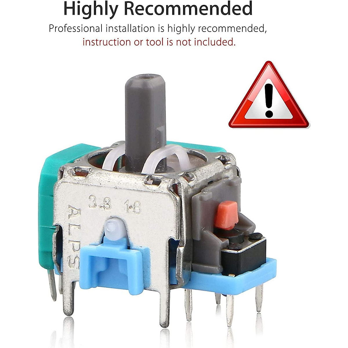 EEEKit 3D 6-Pack Replacement Joystick for PS4 Dualshock 4 Xbox One Controller Xbox Elite Controller