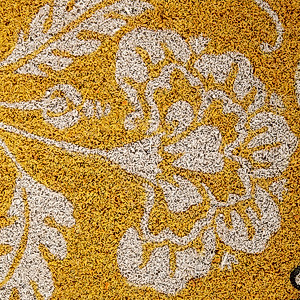 DII Natural Coir Doormat, Fun Greeting Mat, Honey I'm Home, 18x30