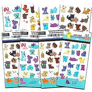 Bluey Premier 48 Pc Puzzle Set for Kids - Bluey Party Supplies Bundle with 3 Bluey Puzzles, Crenstone Puppy Stickers, and More (Bluey Games and Activities for Kids)