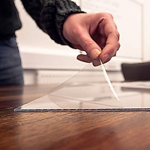 Wee Blue Coo A3 Black Wooden Picture Frame 11.7 x 16.5 Inch (29.7 x 42cm) Acrylic Safety 'Glass' Photo Frame